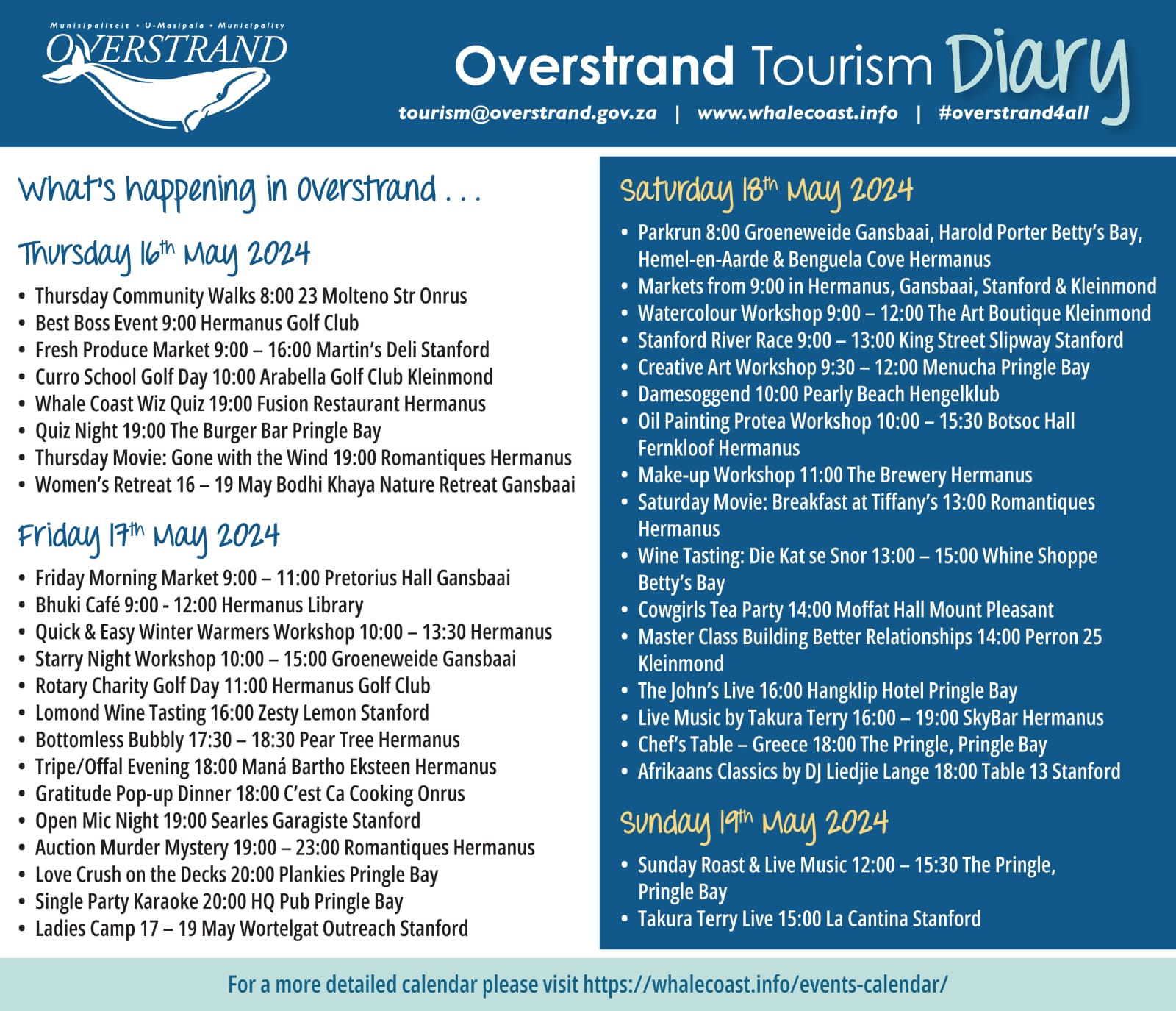 Home Page - Overstrand Municipality