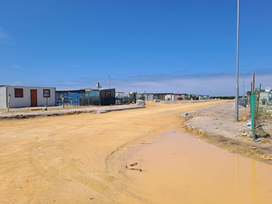 New road for Masakhane - Overstrand Municipality