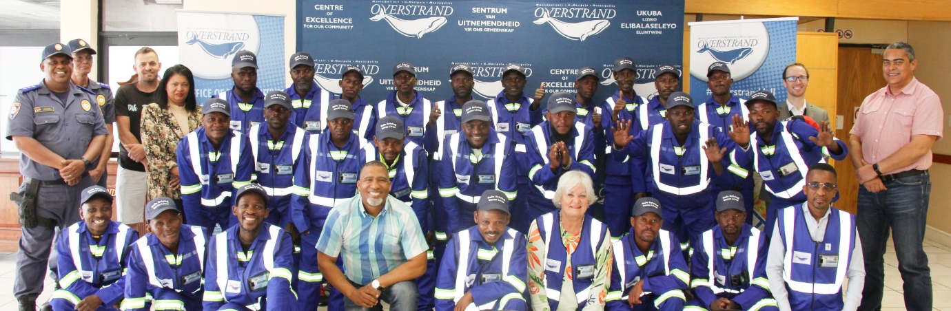 New Uniforms for registered Hermanus Car Guards - Overstrand Municipality