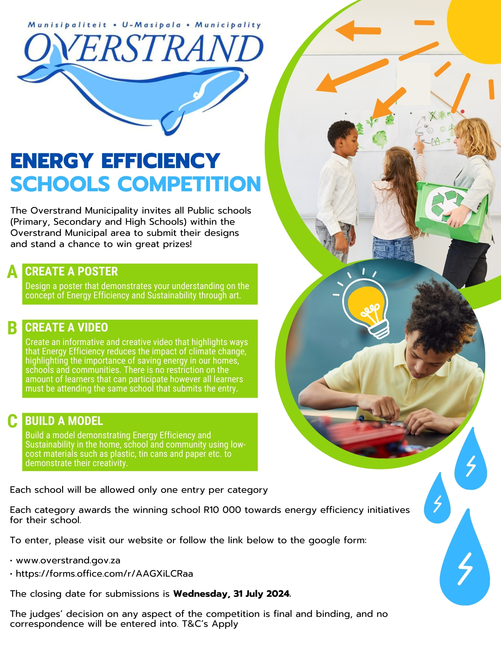 Public schools’ learners are invited to participate in the Overstrand ...