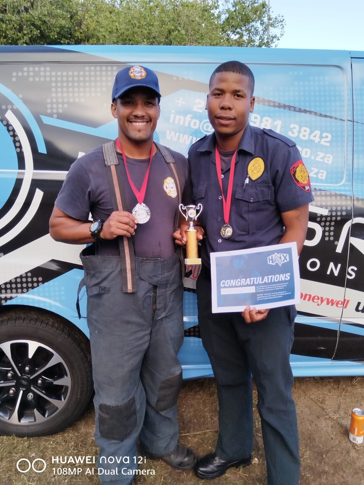 Overstrand firefighters show their mettle - Overstrand Municipality
